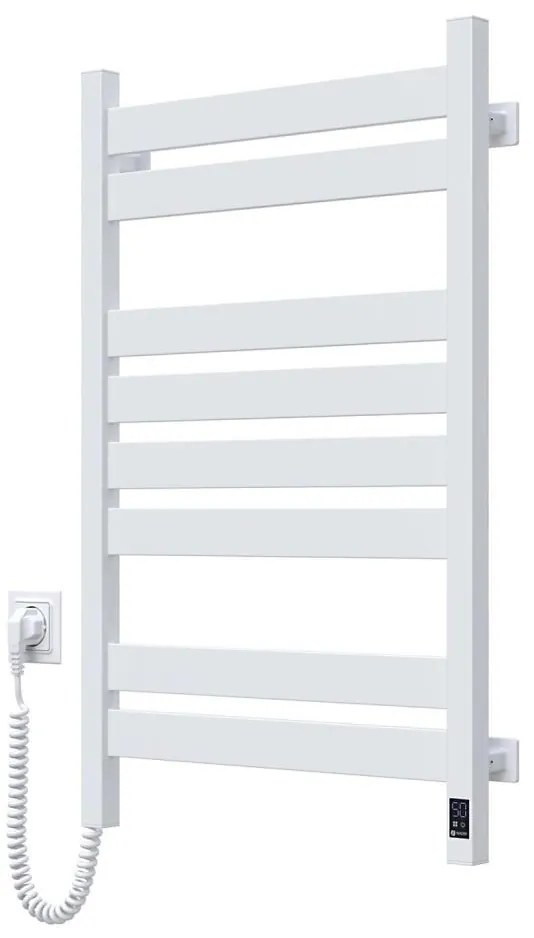 Navin Koupelnový žebříkový radiátor s term. LARGO 432W/230V 80,6 cm IP44 bílá levá 12-844153-5080
