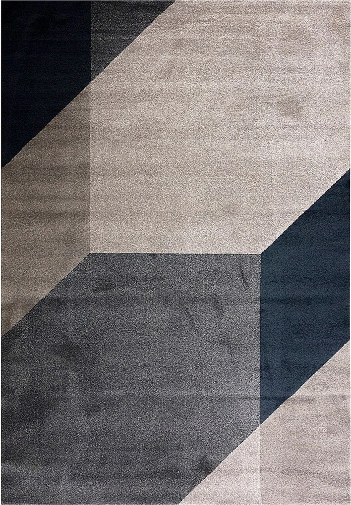 Koberec Sevilla oxfordská modrá / šedá 200 × 290 cm
