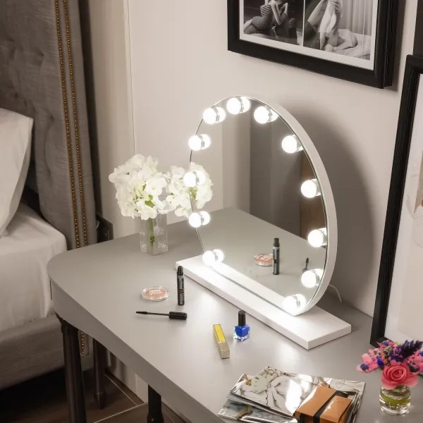 Brilagi - LED Stmívatelné make-up zrcadlo HOLLYWOOD LED/12W/230V 3000/4000/6500K