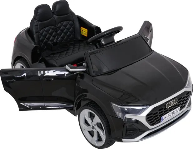 Elektrické autíčko Audi SQ8 černé / šedé