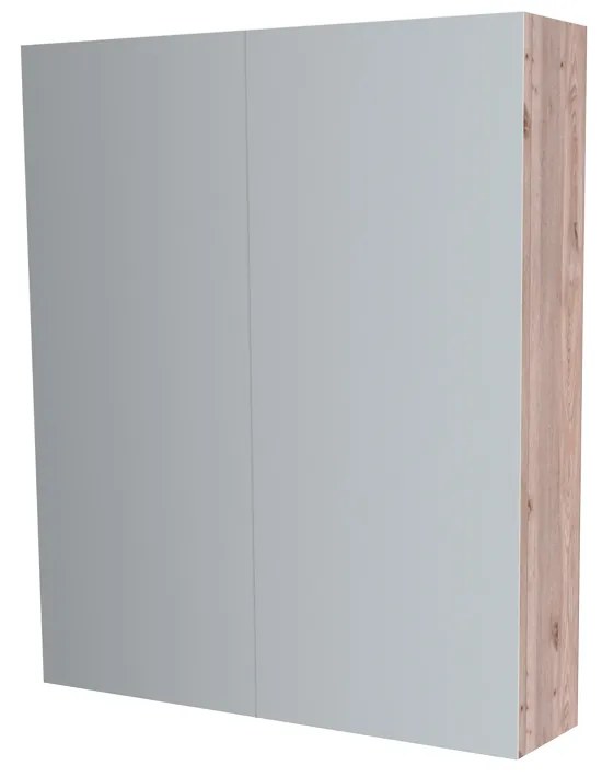 Mereo Mereo, Koupelnová skříňka zrcadlová 80 cm, galerka, 2 x dvířka, Multidecor, CN798G82DNLS
