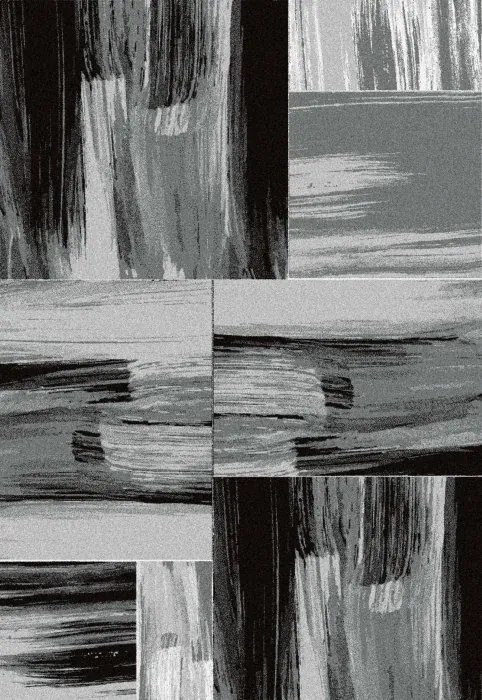 Ayyildiz, Kusový koberec Lima 1350 grey, 160x230, šedá, kancelář