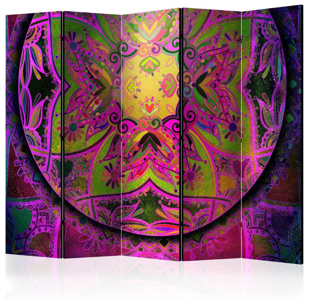 Paraván - Mandala: Pink Expression II [Room Dividers] 225x172