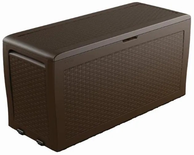 Box zahradní KETER Samoa Rattan Box 270l Brown