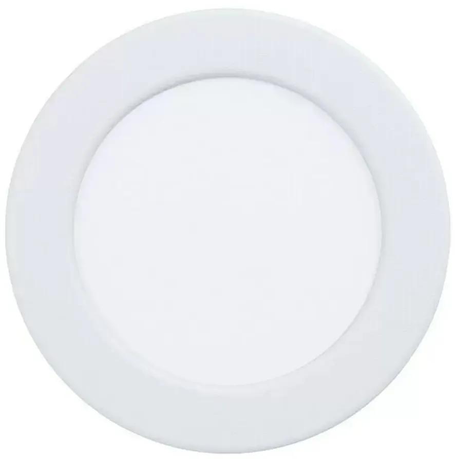 Zápustné svítidlo Eglo Fueva 5 / LED / průměr 11,7 cm / ocel / plast / bílá