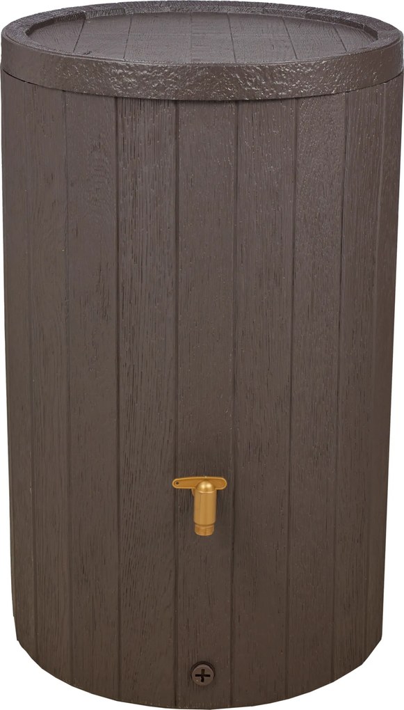 4Rain Zásobník na dešťovou vodu »Madera«, 220 litrů, hnědý.