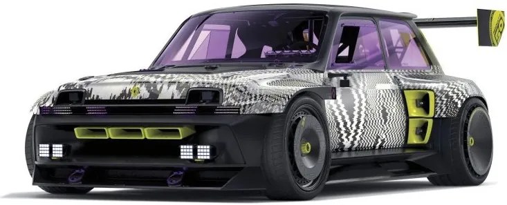 Mondomotors rc renault 5 turbo 3e 2,4 ghz