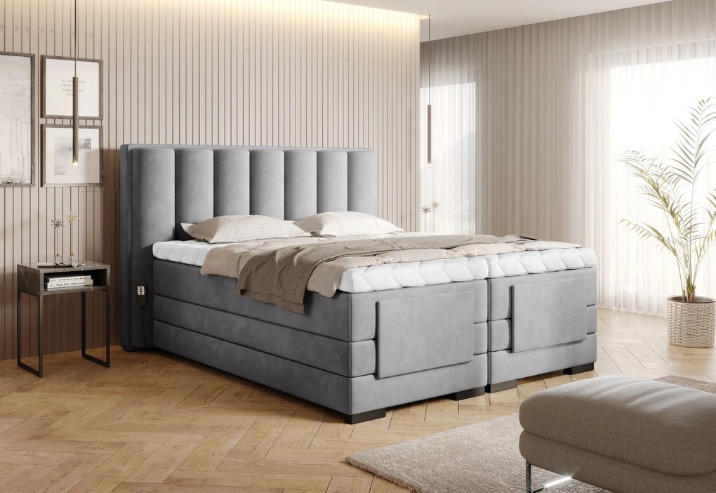 Veros boxspring postel 180x200 Materiál / Dekor: Nube 45