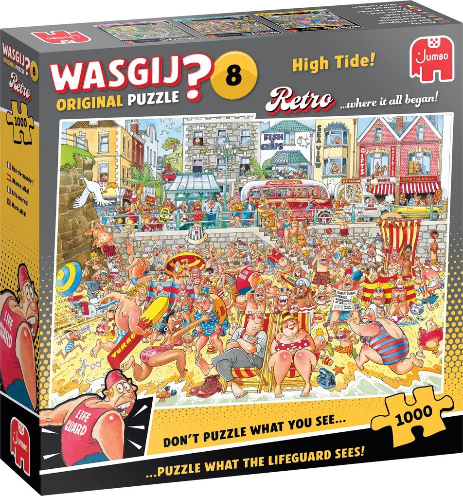 Jumbo puzzle wasgij 8: příliv 1000 dílků