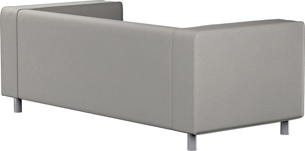 Potah na pohovku IKEA Klippan 2-místná barva šedá látka pletený vzor