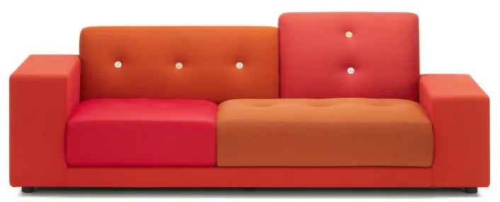 Vitra Pohovka Polder Compact, red