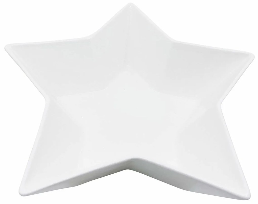 Altom Porcelánová miska Star, 26 x 24,5 x 7,5 cm, bílá