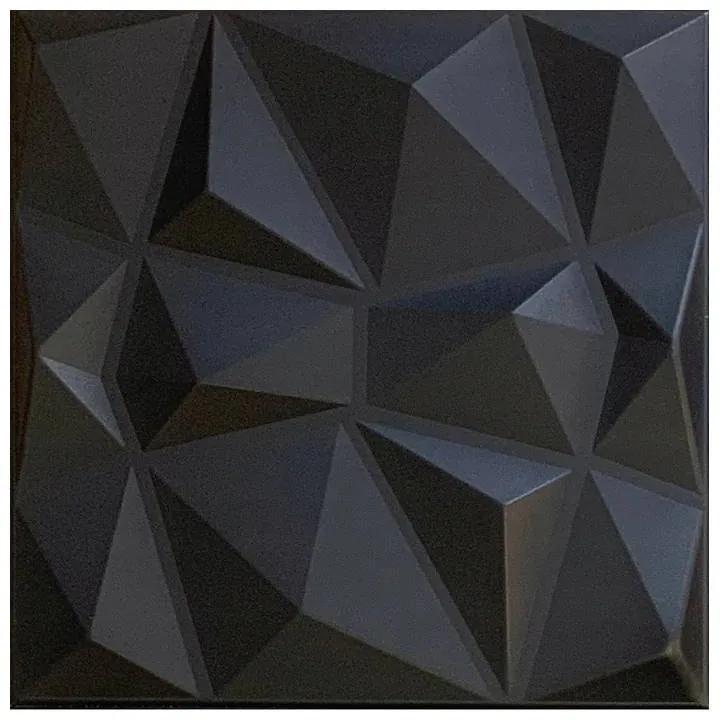 Obklad 3D XPS extrudovaný polystyren Diamant II černý