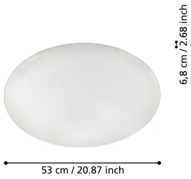 Eglo 900085 - LED Stmívatelné stropní svítidlo TOTARI-Z LED/44,8W/230V