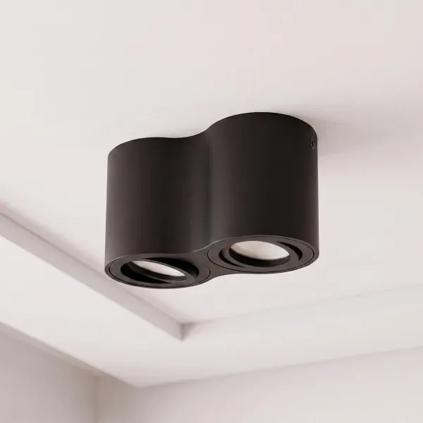 BRILAGI - Bodové svítidlo MIA DOUBLE 2xGU10/30W/230V černá