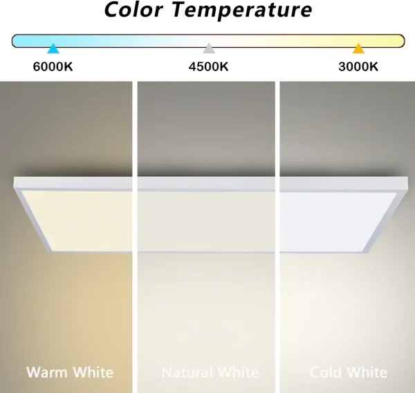 Brilagi-LED Stmívatelné koupelnové svítidlo FRAME SMART LED/96W/230V IP44 bíl+DO