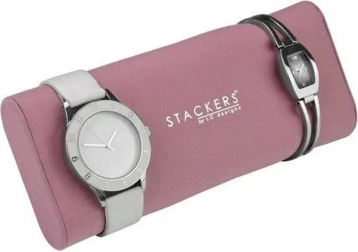 Polštářek na hodinky Stackers růžový