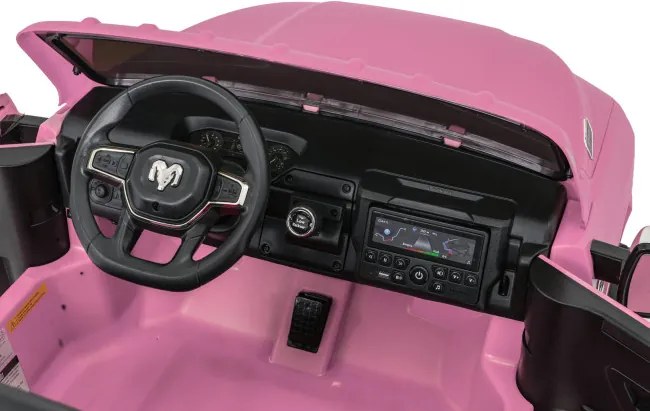 Elektrické autíčko RAM 3500 růžové
