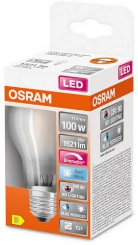LED žárovka E27 OSRAM 11W (100W) neutrální bílá (4000K)