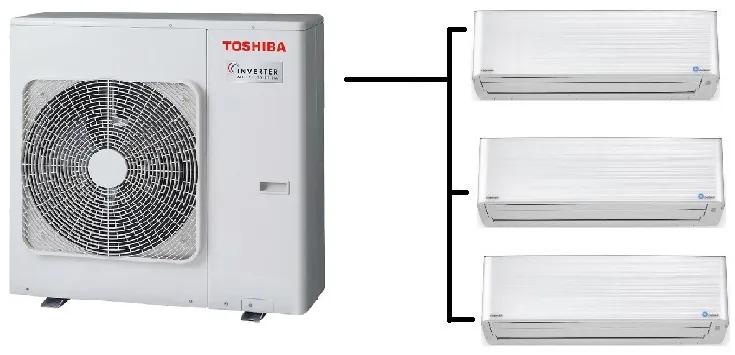Klimatizace Toshiba Daiseikai 9 1+3 (2,5kW + 2,5kW + 3,5kW) R32