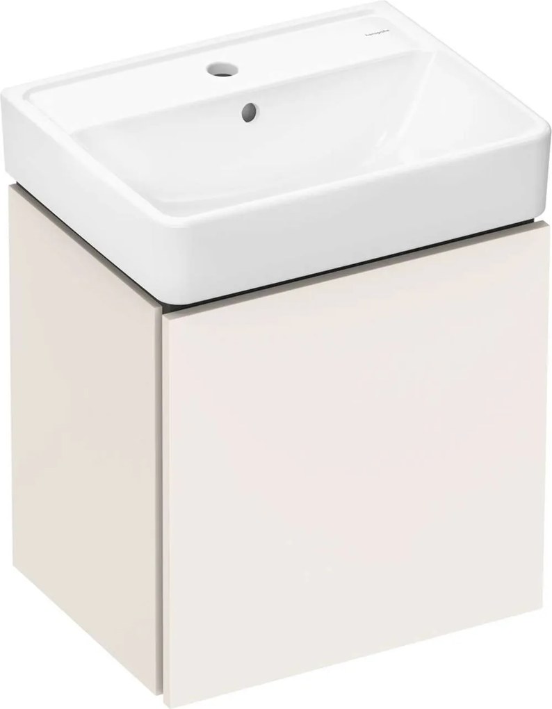 Hansgrohe Xilesa E - Skříňka s umyvadlem, 48x61x39 cm, 1 zásuvka, písková matná béžová 54395780