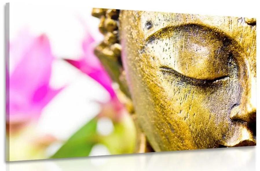 Obraz zlatá tvář Budhu Varianta: 60x40