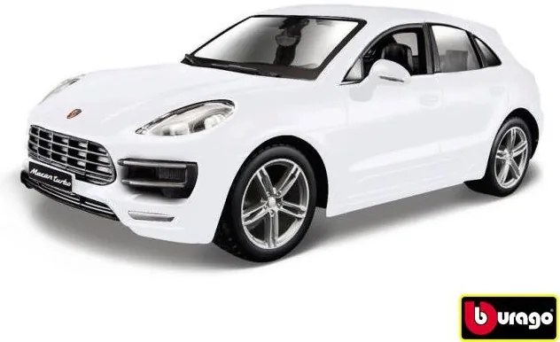 Kovový model bburago 1:24 plus porsche macan white