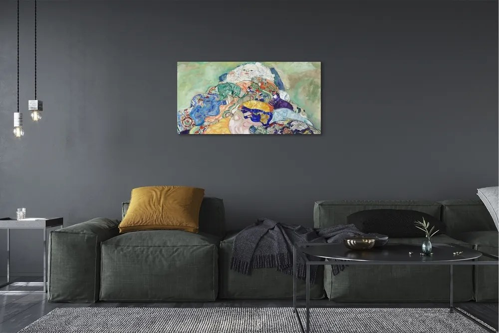 Obrazy na plátně Abstraktní umění dítě 100x50 cm