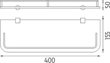 Nimco Police s ohrádkou, 40 cm BORMO - BR 11091AX-40-26