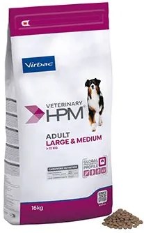 VIRBAC HPM VET HPM Adult Dog Large & Medium 16kg NEW
