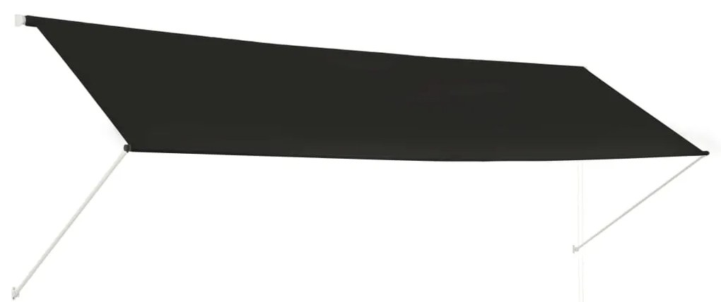 Zatahovací markýza antracitová 400 x 150 cm,  143763