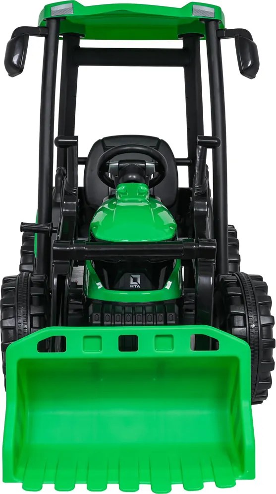 Ramiz MEGA traktor D68 s přívěsem zelený