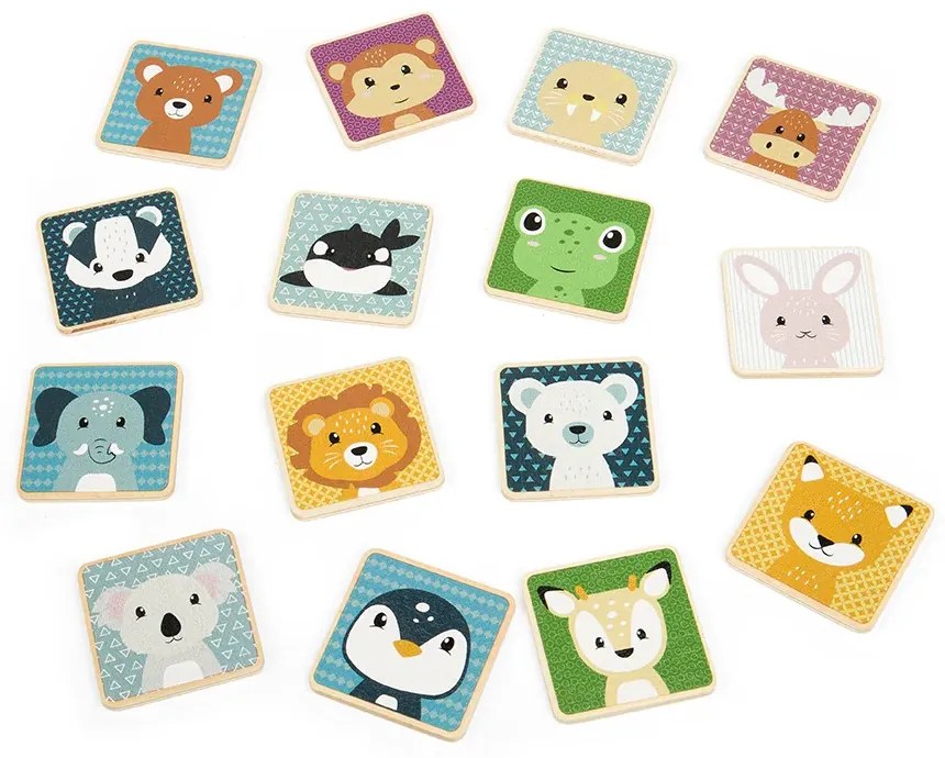 Bigjigs Toys Pexeso zvířátka