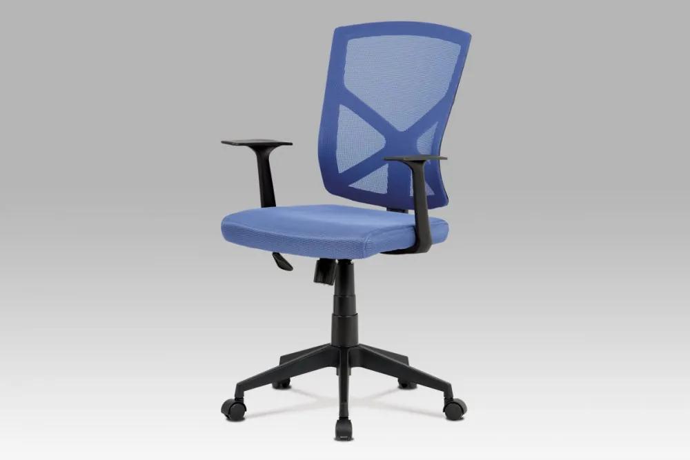 Kancelářská židle KA-H102 BLUE modrá Autronic