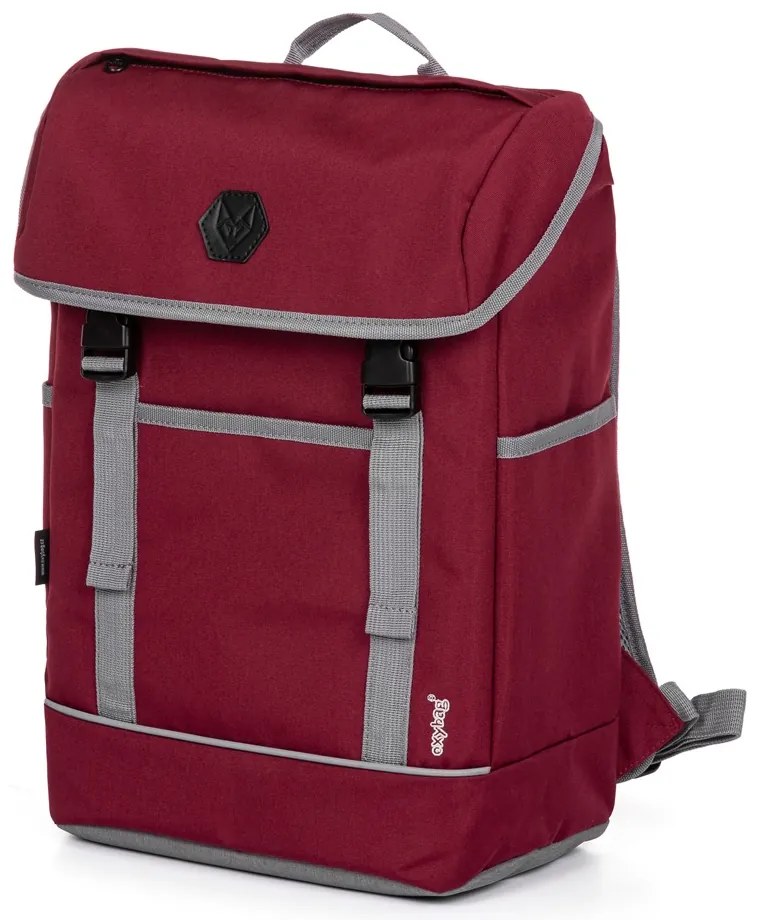 Oxybag studentský batoh urban bordo