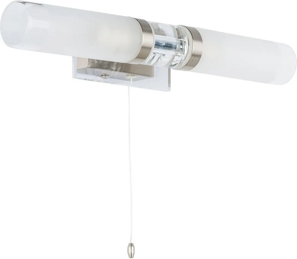 Italux MB030101-2SN nástěnné svítidlo Hook 2x40W|E14|IP44