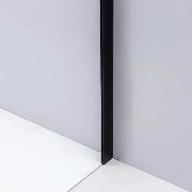 BPS-koupelny Obdélníkový sprchový kout HYD-OK14 100x90 černá/transparent