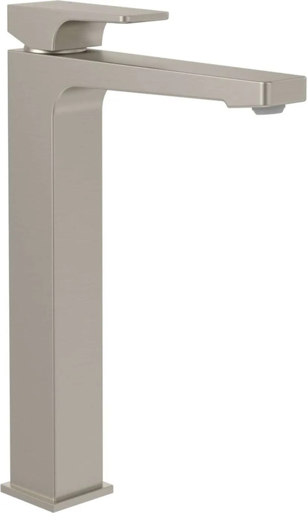 Villeroy & Boch Architectura Square - Umyvadlová baterie s výpustí Push-Open, matný kartáčovaný nikl TVW12500200064