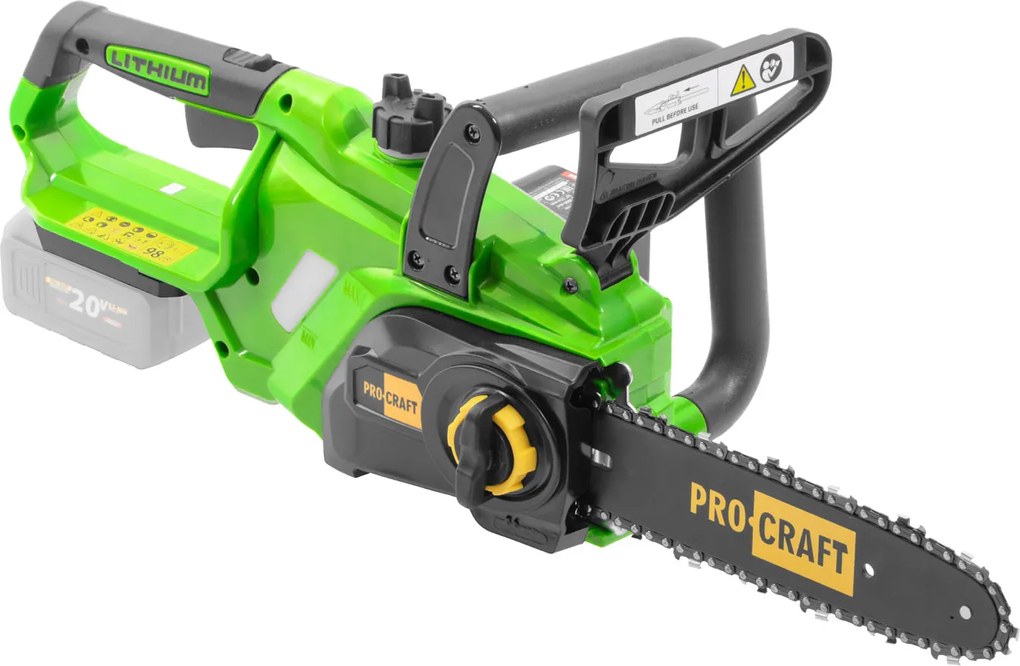 Procraft PKA36 20V - akumulátorová ruční pilka (bez akumulátoru a nabíječky)