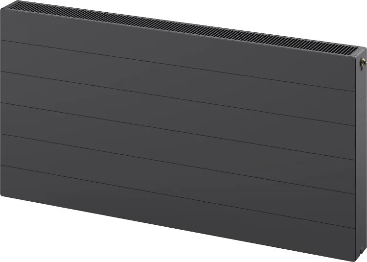 Mexen, Panelový radiátor Mexen Line CVL22 600 x 1600 mm, spodní připojení, 2532 W, antracit - W622L-060-160-66