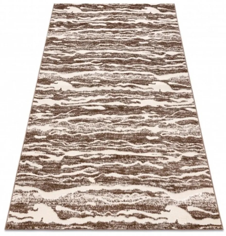 Kusový koberec Daryl hnědý 140x190cm
