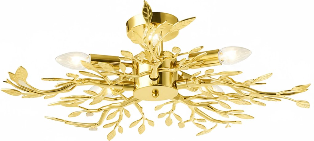 Toolight Rea, Stropní svítidlo EBT022-5C GOLD, OSW-01221