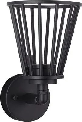 NV 9060208 Venkovní nástěnné svítidlo CARINA černý hliník LED 6W 279.09 lm 3000K 220-240V IP65 - NOVA LUCE