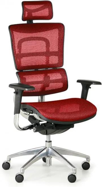b2b partner Multifunkční kancelářská židle WINSTON SAA, červená (412006)