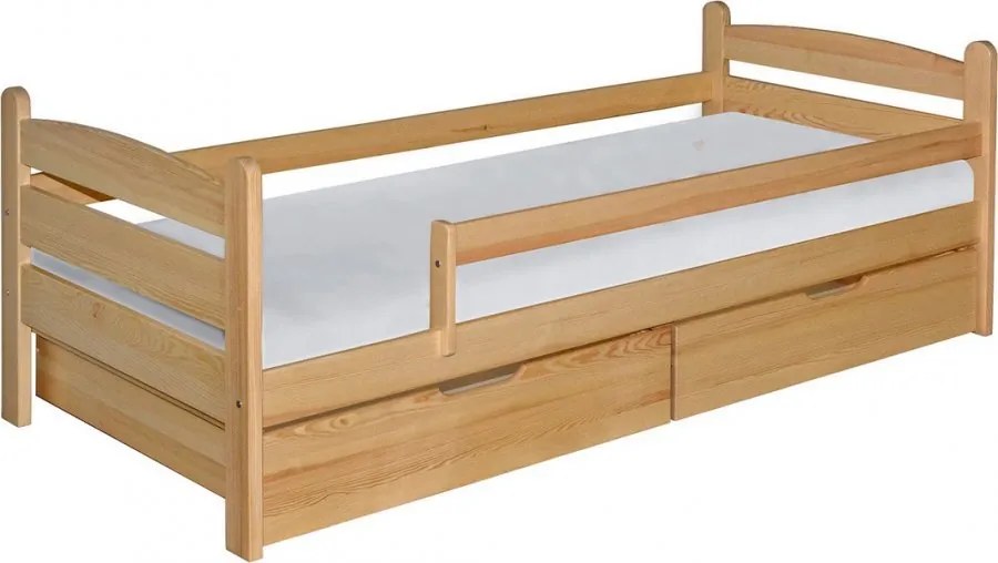 Casarredo - Komfort nábytek Dětská postel MALVY s úložným prostorem | barva: dol borovice natural