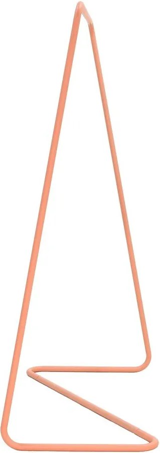 Ocelový stojan na oblečení v lososové barvě 118x160x57 cm Hang-On – Spinder Design