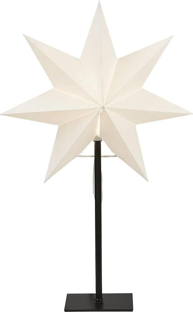 Star trading Stolní lampa hvězda FROZEN V.55 cm bílá