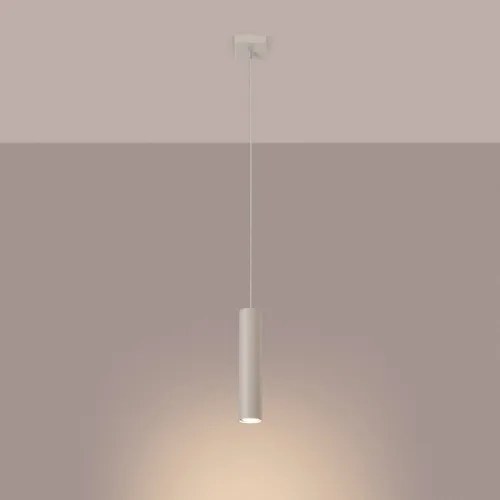 Závěsné svítidlo SOLLUX LAGOS 1 krémová GU10 1x10W bez žárovky SL.1479