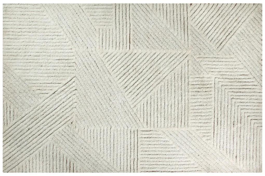 Lorena Canals vlněný koberec 170 x 240 světlý - Fields
