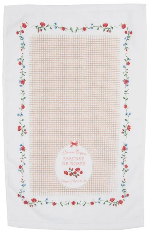 Kuchyňský froté ručník Essense de Roses – 40x66 cm